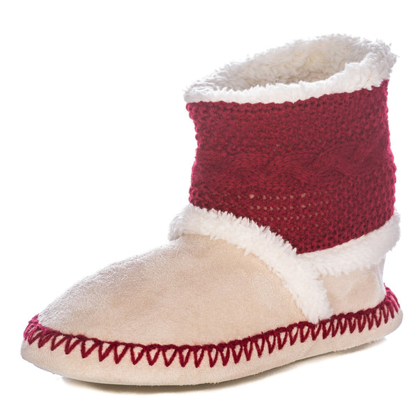 Noble Mount Women's Eskimo Indoor Short Boot Slippers